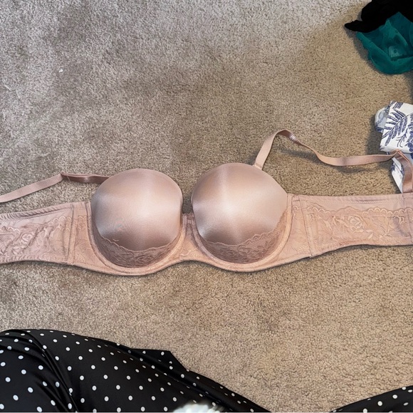 torrid | Intimates & Sleepwear | Torrid Lace Strapless Bra In Light ...